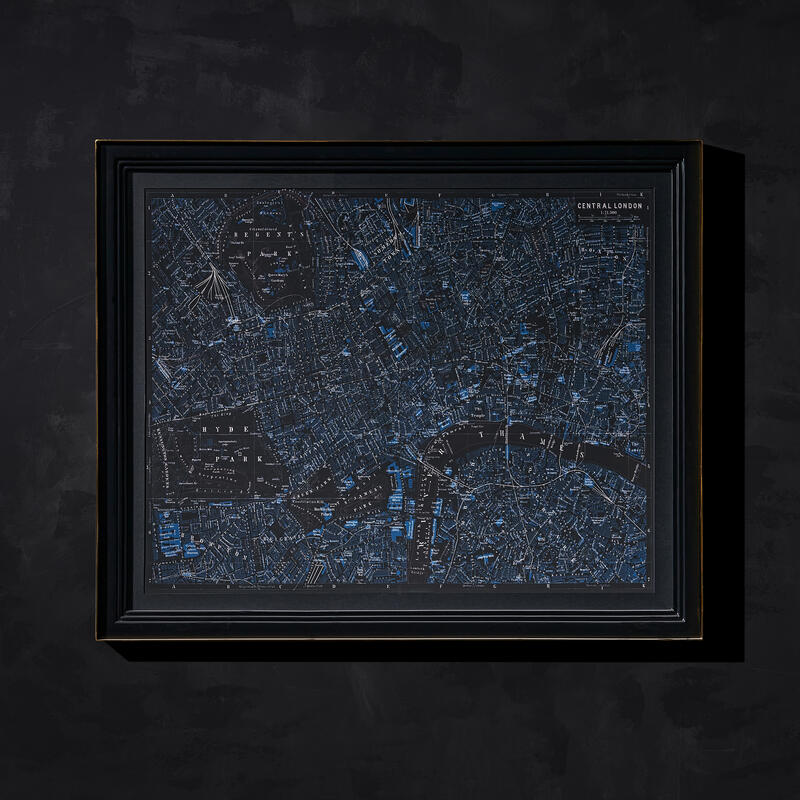 Vintage Maps Wall Art - Timothy Oulton - Timothy Oulton