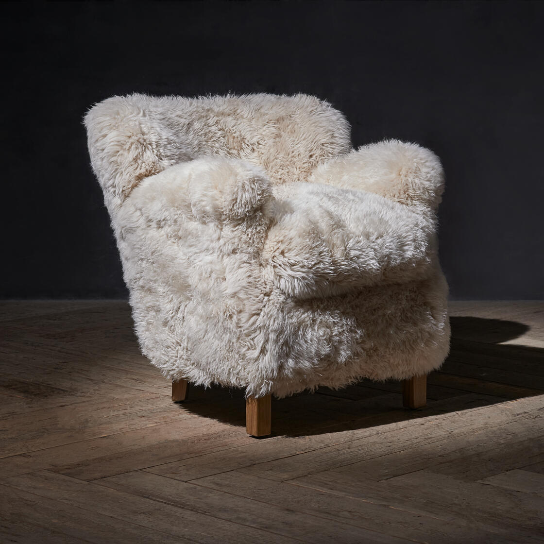 Sheepskin Chairs by Timothy Oulton
